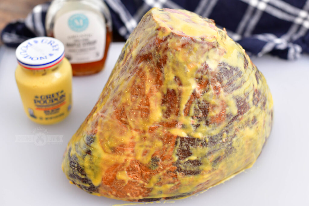 Smoked Ham With Brown Sugar Ham Glaze - Grilling, Smoking, Living