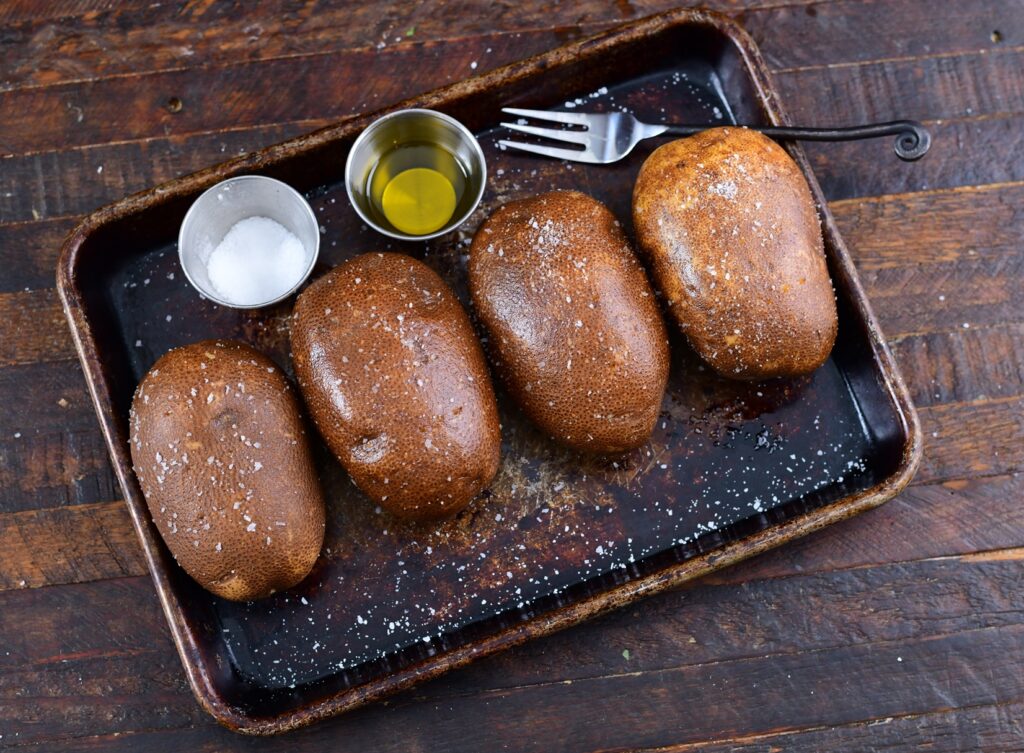 Smoked Baked Potatoes - Grilling, Smoking, Living