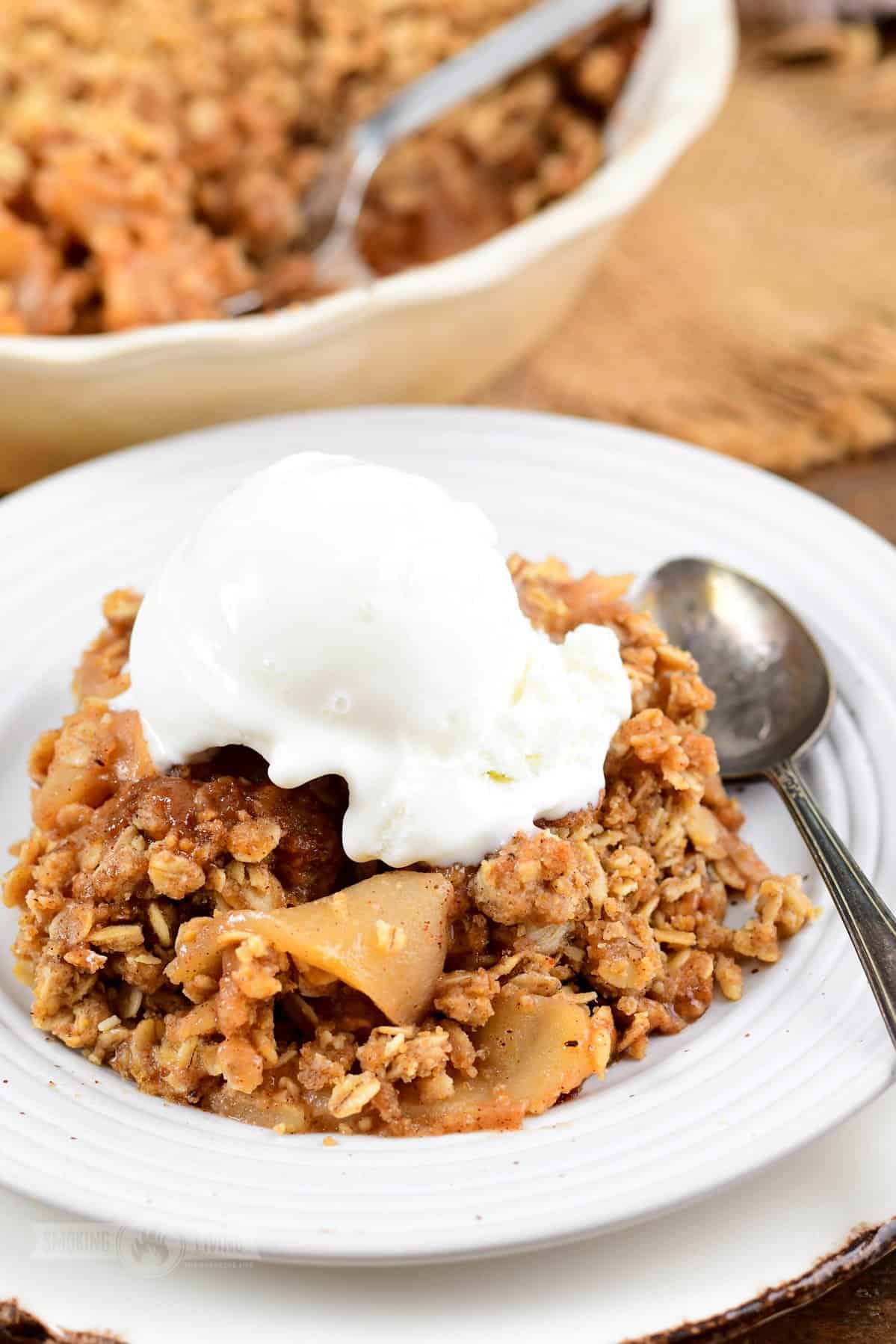Smoked Apple Crisp - Grilling, Smoking, Living